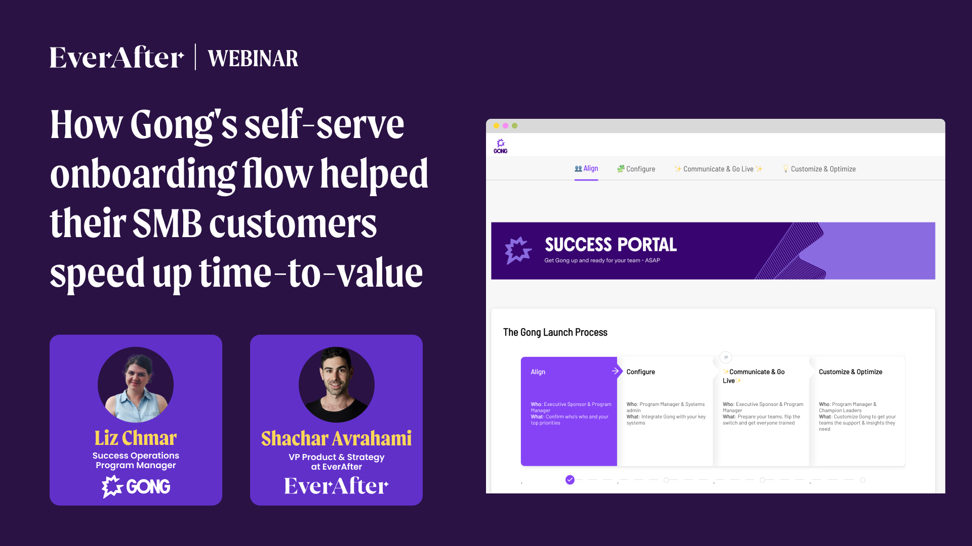 Webinar recording | Gong's self-serve onboarding speed up TTV.